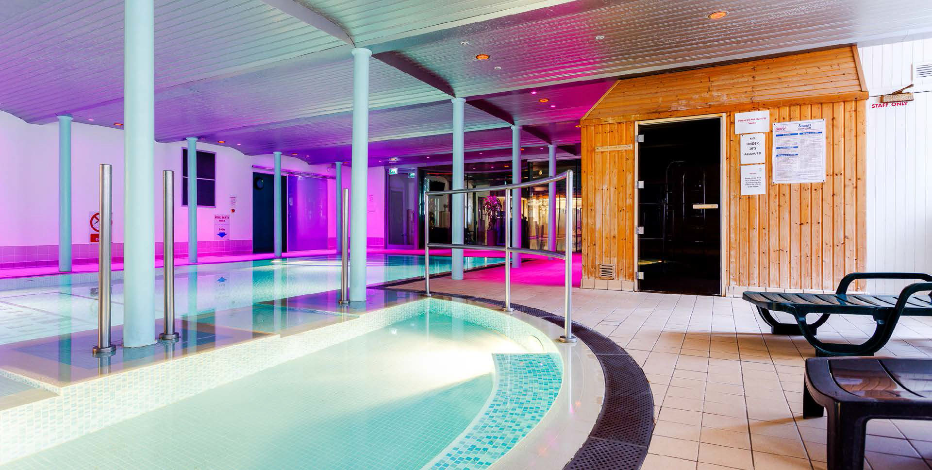 Pool Area - New Lanark Mill Hotel